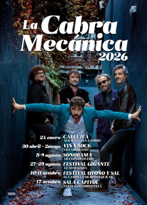 La Cabra Mecánica anuncia su gira 2026 - OcioNews